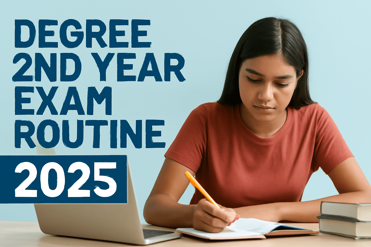 Degree 2nd Year Exam Routine 2025: Your Complete Guide to the Schedule ...